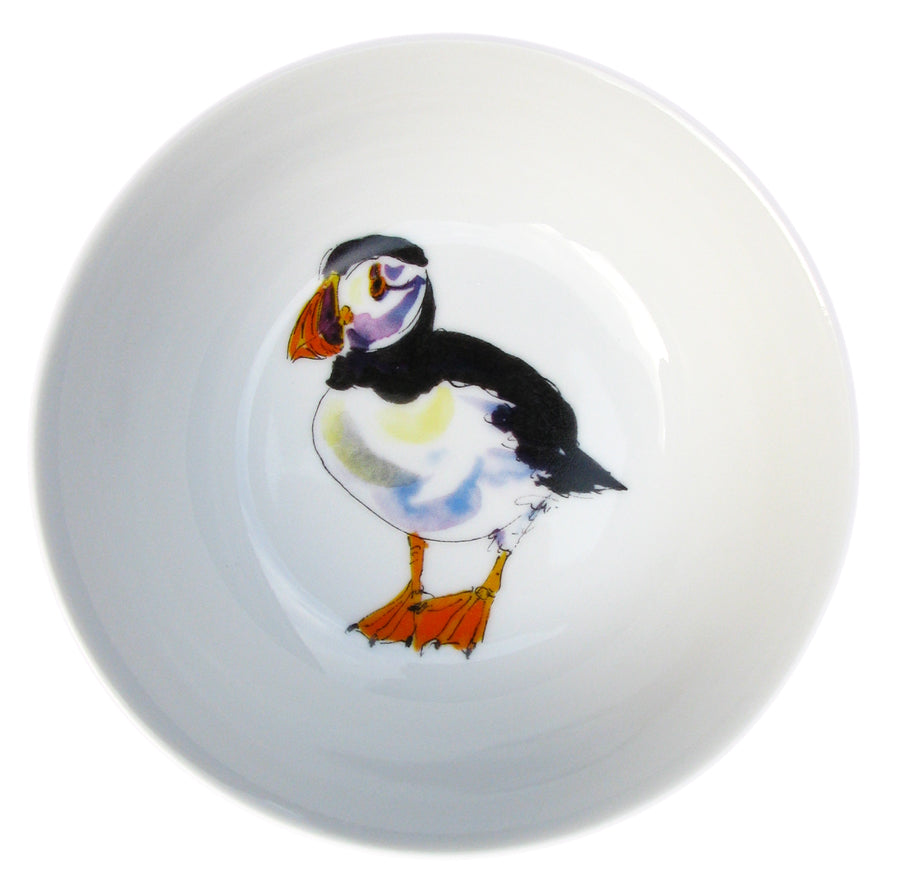 Puffin Standing 13cm Bowl | Richard Bramble — Richard Bramble Store