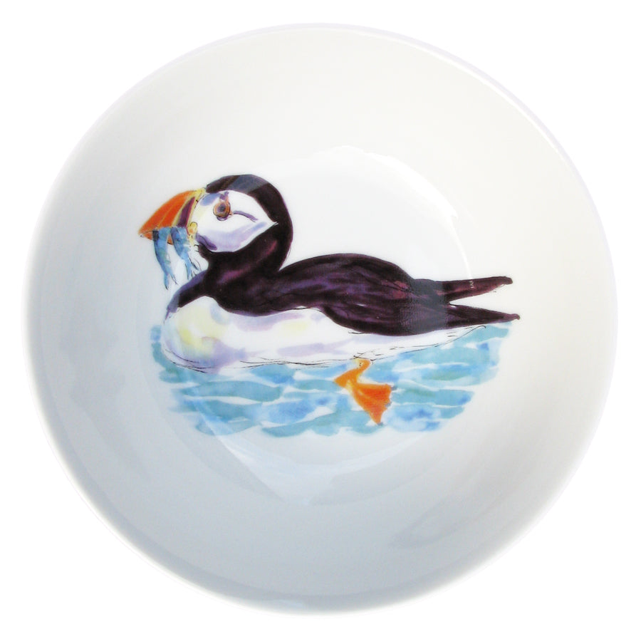 Puffin Swimming 13cm Bowl | Richard Bramble — Richard Bramble Store