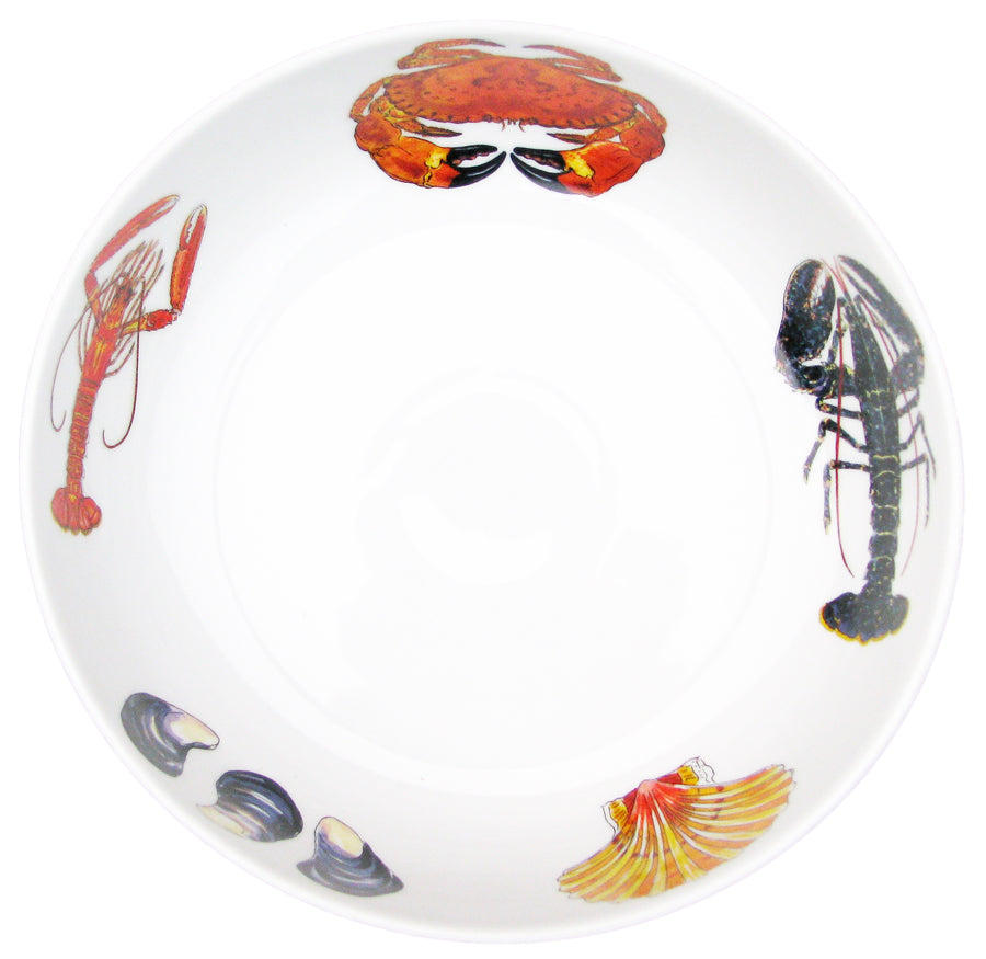 Fish & Shellfish 24cm Bowl | Richard Bramble — Richard Bramble Store