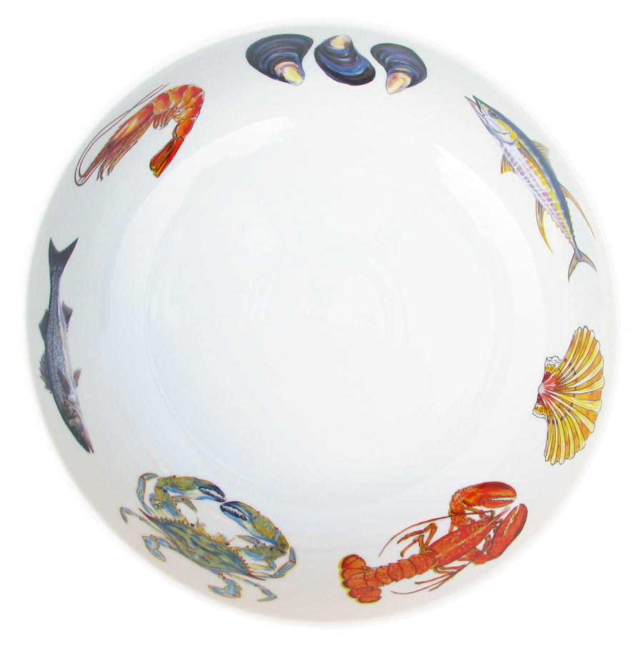 Fish & Shellfish US East Coast 28cm Bowl | Richard Bramble — Richard ...