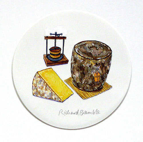 Cheddar Cheese Original Painting — Richard Bramble Store