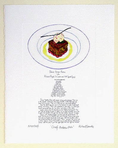 Baked Ginger Parkin Recipe Print - Andrew Pern — Richard Bramble Store
