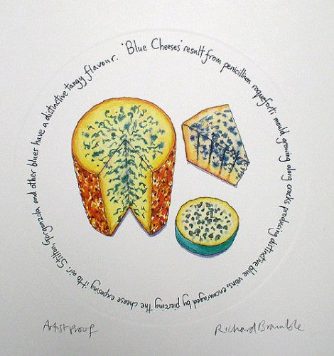 Richard Bramble Blue Cheese Print — Richard Bramble Store
