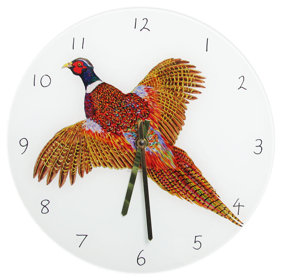 Richard Bramble Ring-necked Pheasant Clock — Richard Bramble Store