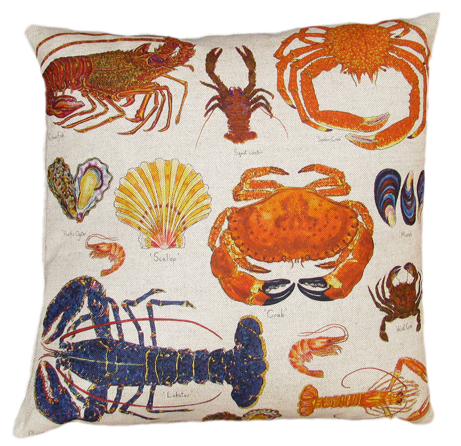 Shellfish Cushion | Richard Bramble — Richard Bramble Store