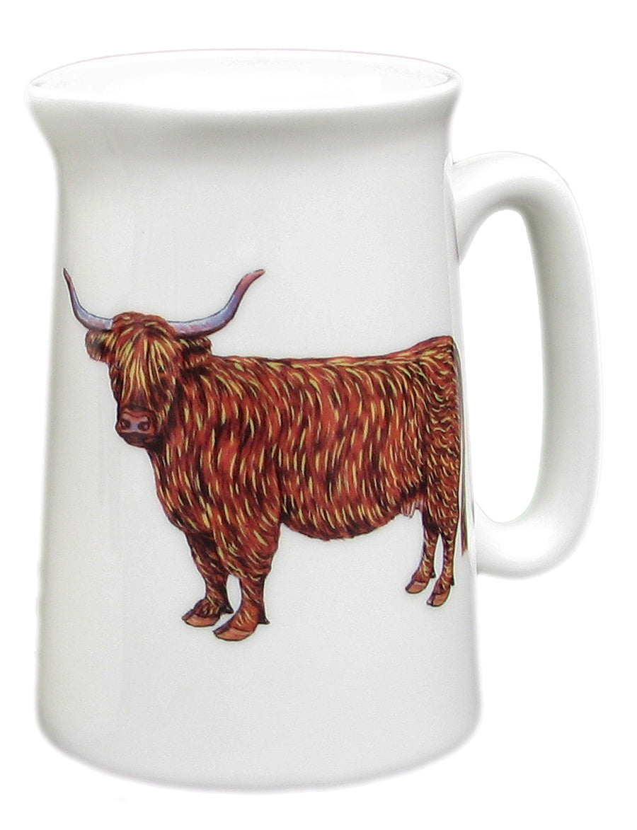 ½ Pint Highland Cow Jug | Richard Bramble — Richard Bramble Store