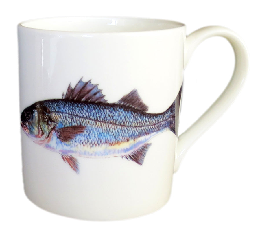 Sea Bass Mug (large size) | Richard Bramble — Richard Bramble Store
