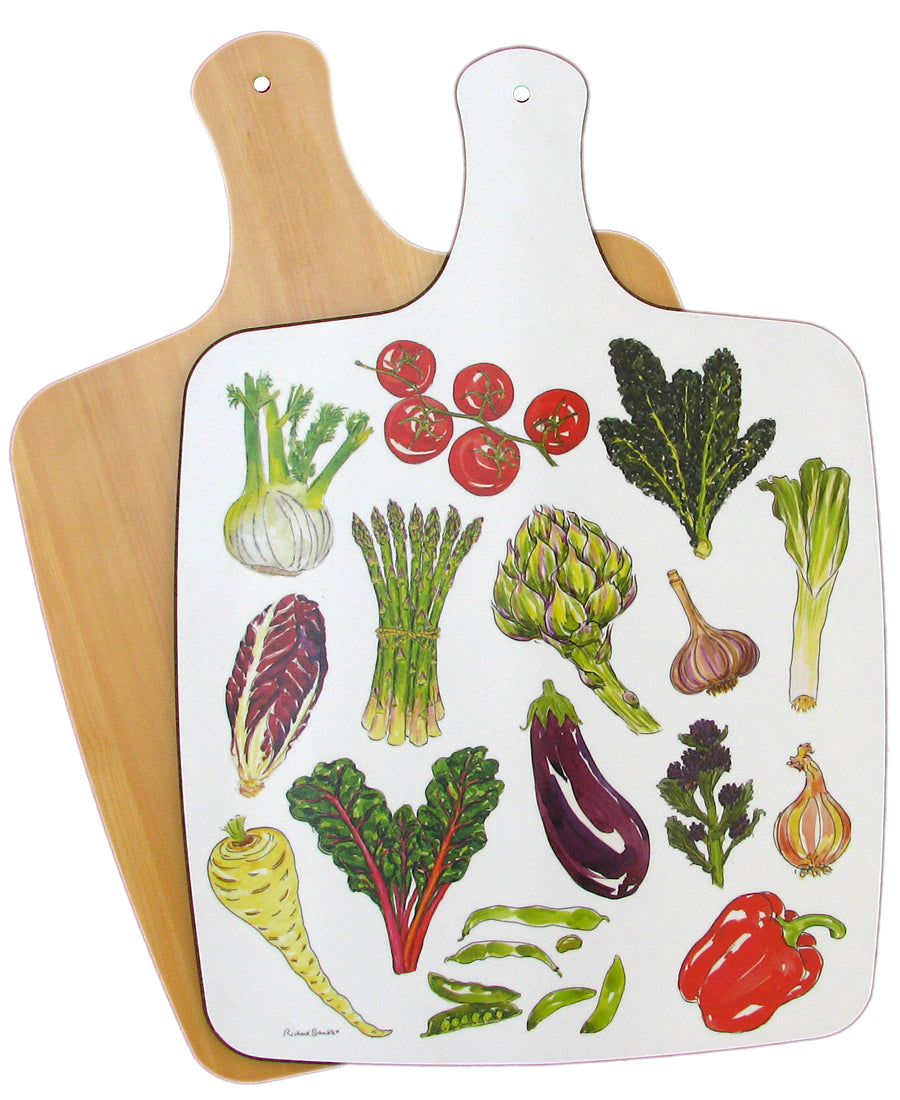 Vegetables Melamine Board | Richard Bramble — Richard Bramble Store