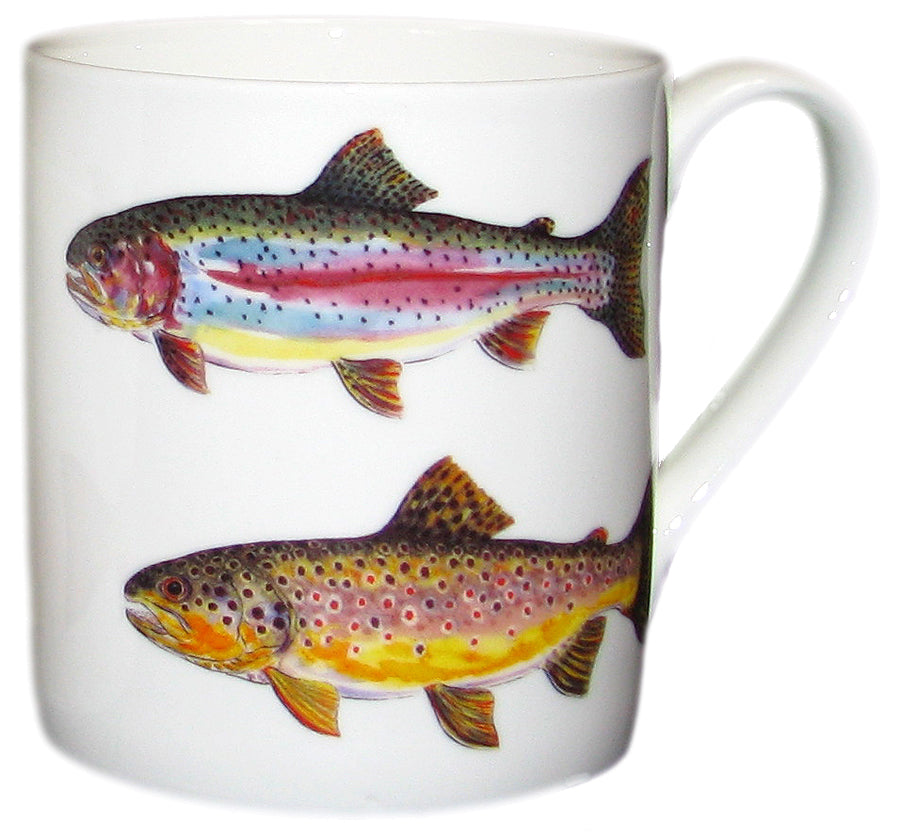 Trout Mug (large size) |Richard Bramble — Richard Bramble Store